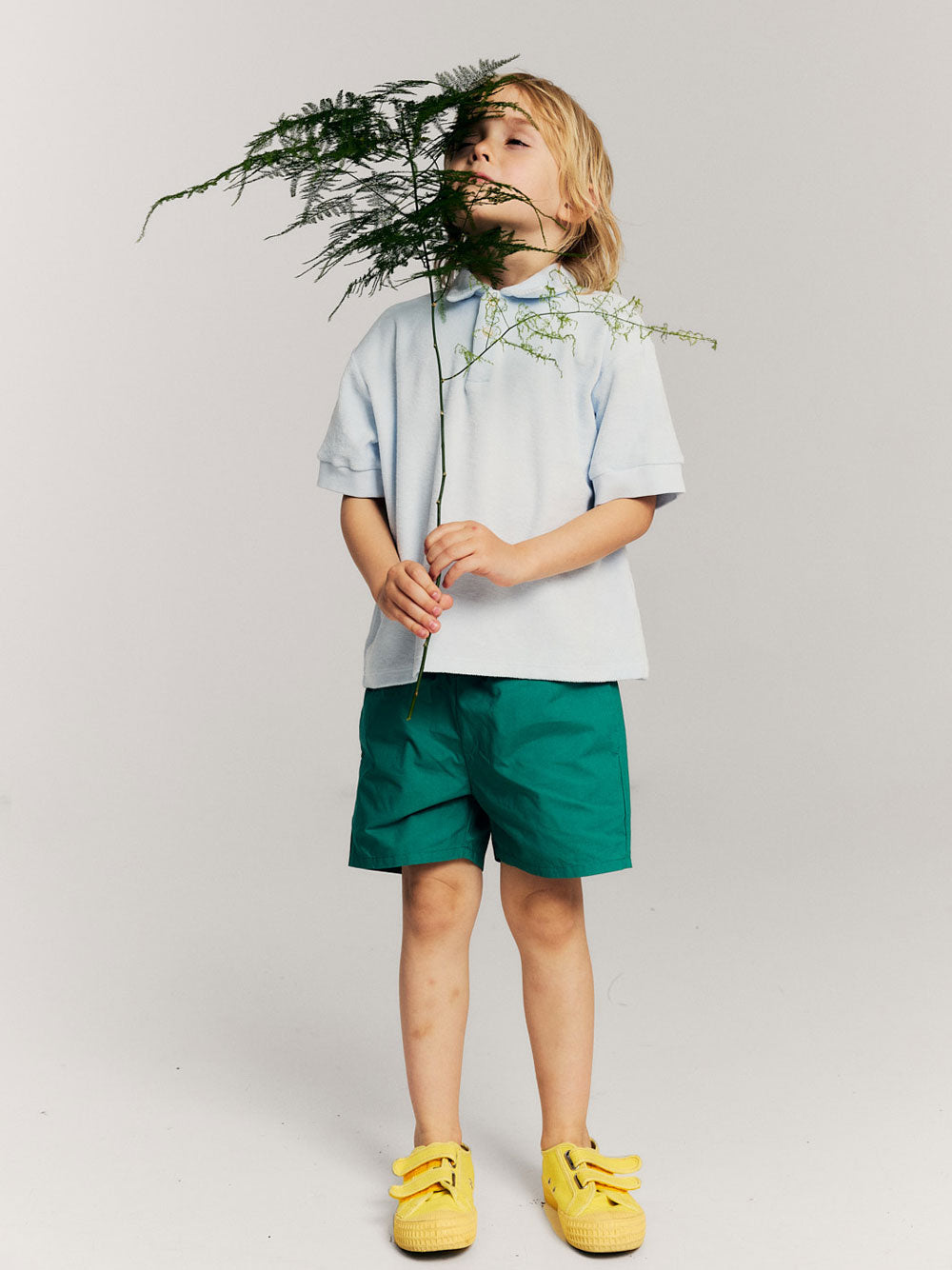 PREORDER: Wugo Terry Polosweat – Shan and Toad - Luxury Kidswear Shop