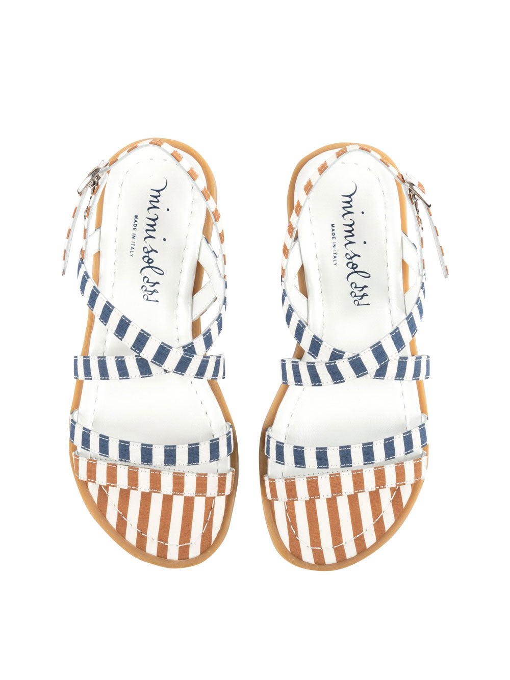 Striped Sandals - Shan and Toad - Luxury Kidswear Shop